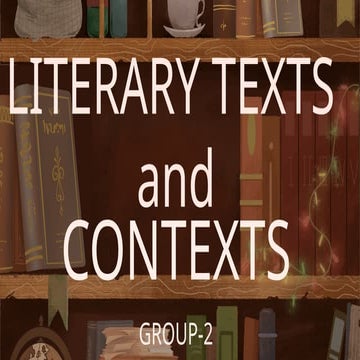 LITERARY TEXT KYAN.pptx 21st century literature | PPTX