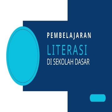 Pembelajaran literasi di sekolah dasar_MATERI LITERASI | PPTX