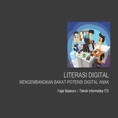 Literasi digital cikal | PPT