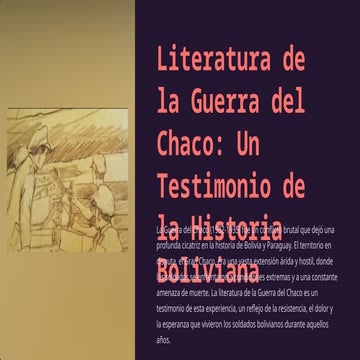 Literatura-de-la-Guerra-del-Chaco-Un-Testimonio-de-la-Historia ...