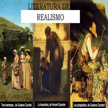 Literatura del realismo | PPT