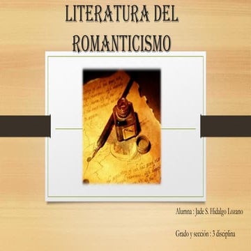 Literatura del romanticismo 4 | PDF