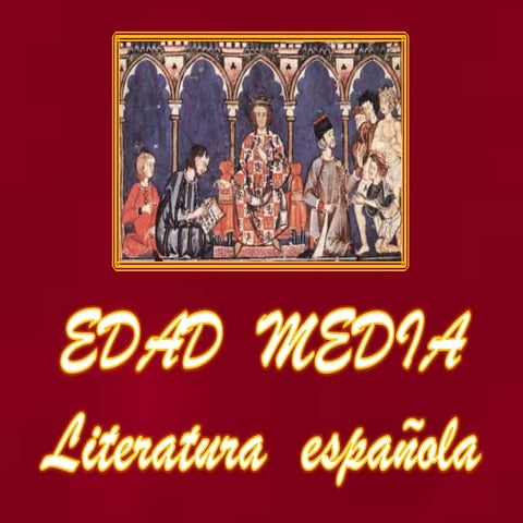 Literatura edad media | PPTX