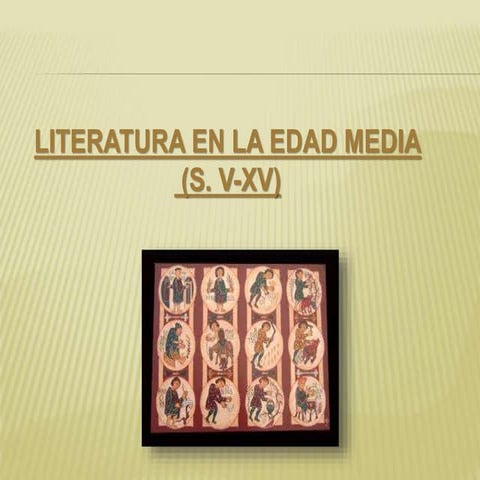 Literatura Medieval | PPT