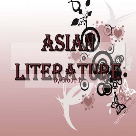 EUROPEAN LITERATURE | PPTX