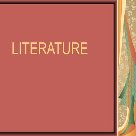 Literature | PPT