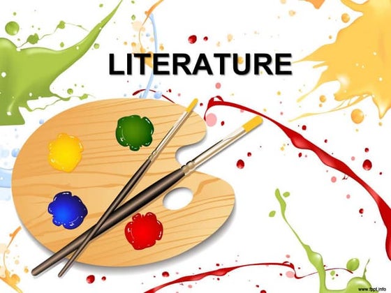Types of literature | PPT