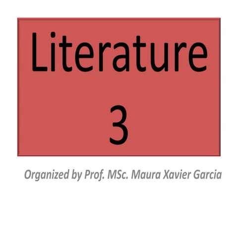 Literature 3 | PPTX