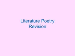 Comparing Poems | PDF
