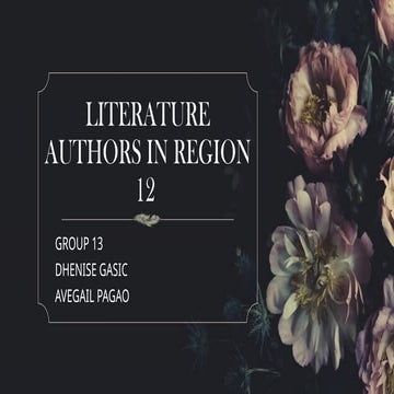 21st Century: REPRESENTATIVE TEXTS AND AUTHORS FROM THE REGIONS.pptx