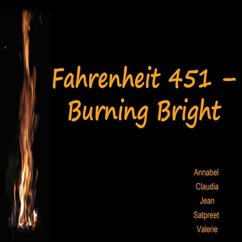 Literature fahrenheit | PPT