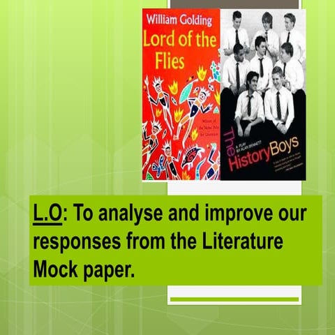 Literature mock | PPT