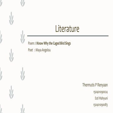 Introduction to literature | PPT