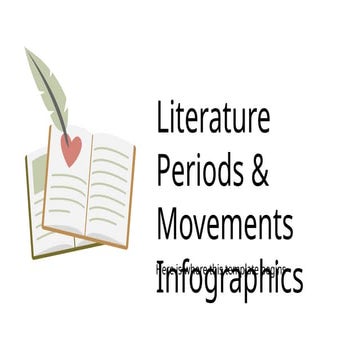 Literature Periods & Movements Infographics | PPTX