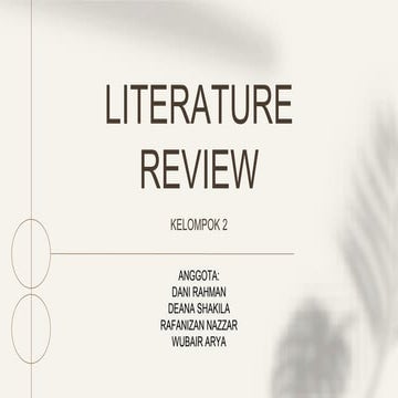 Literature review about research method.pptx