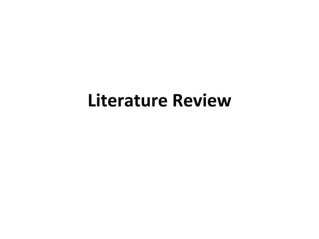 Review of Related Literature-Thesis Guide | PDF