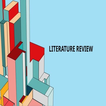 Literature review ON SCHOOL DESIGN FOCUSSING ON PRIMARY EDUCATION | PPTX