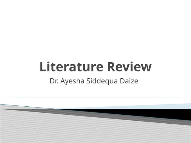 Related Literature and Studies | PPTX