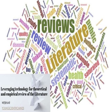 Literature review ppt | PPT