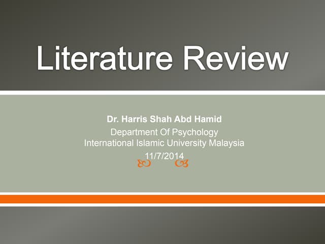 Lesson 13 synthesizing information from relavant literature | PPTX
