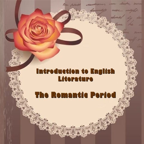 Literature romantic period | PPT