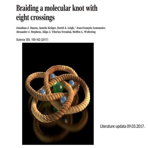 Literature update about new science paper | PPTX