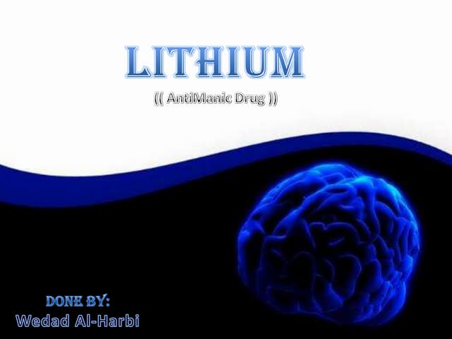 Lithium ppt | PPTX