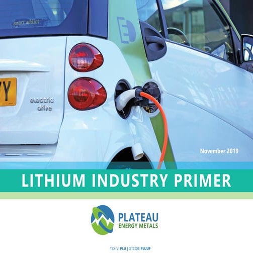 Lithium industry primer (nov 2019) | PDF