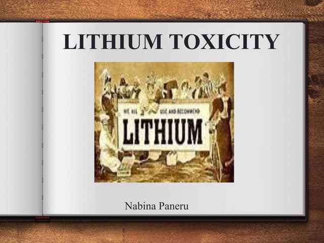 Lithium | PPTX