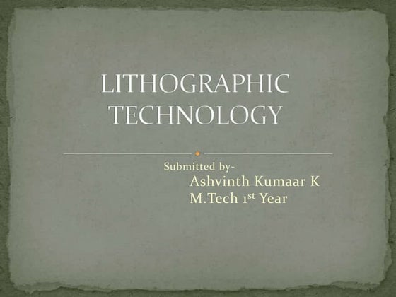 What's in the Water? | PPT