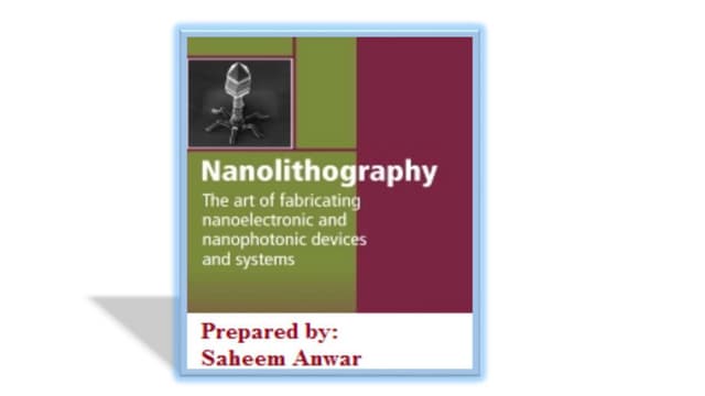 Nano lithography techniques | PPTX