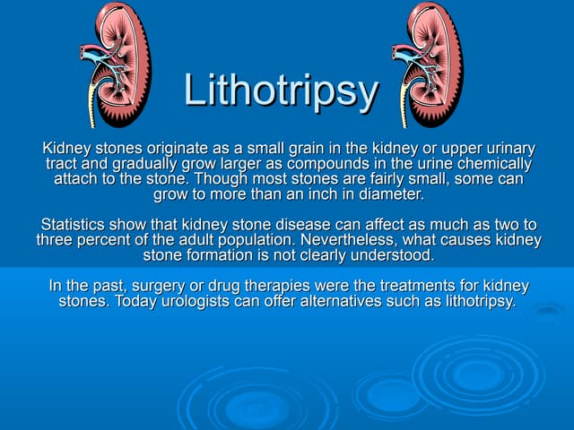 Lithotripsy | PDF