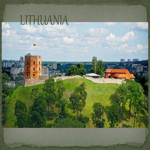 Presentation about Lithuania 2025. Projet LESS is more | PPTX