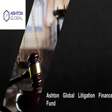Litigation Finance Fund - Ashton Global | PDF
