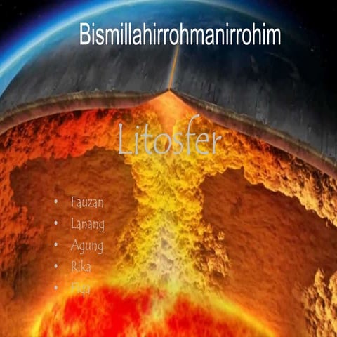 Presentasi Litosfer | PPT