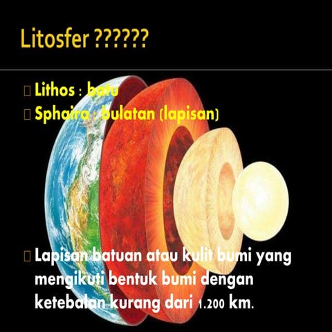Litosfer | PPTX