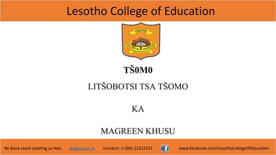 LILOTHO TSA SESOTHO.pptx