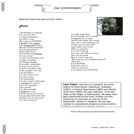 Litter worksheet | DOC
