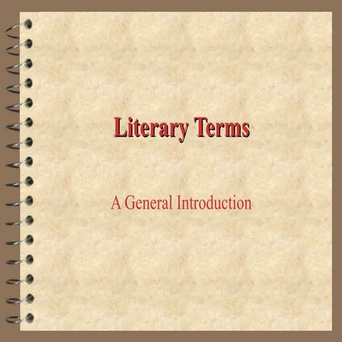 Lit terms | PPT