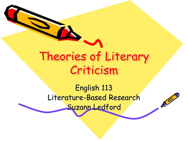 Unit 1 introduction to Literary Theory & Criticism | PDF
