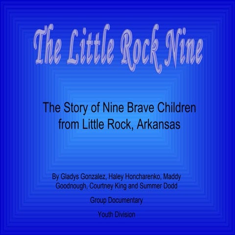 Little Rock Nine | PPT