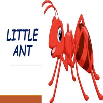 Little Ant Story | PPTX