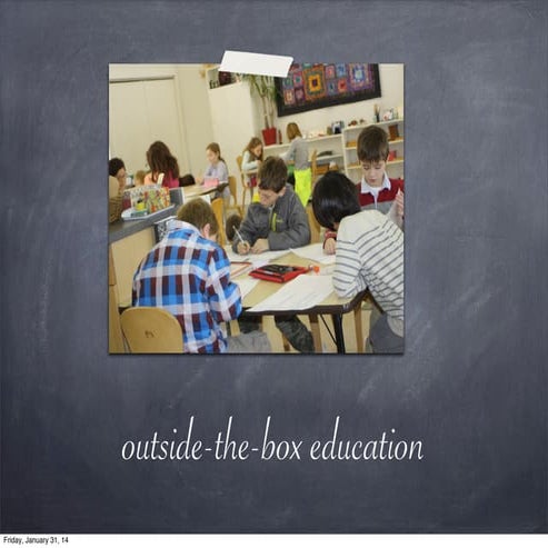 Montessori is Outside-the-Box Education | PDF