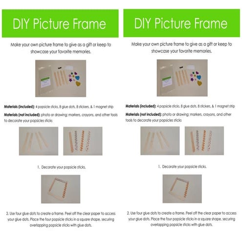 Little Free Library Picture Frame Instructions | PDF