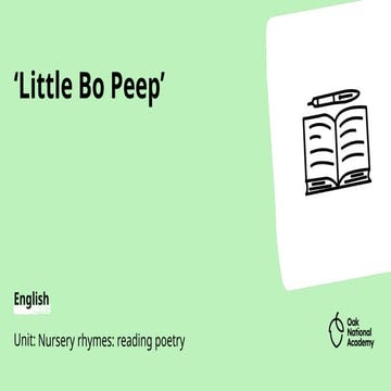 Little po peep-ppt.ppt- Nurser Rhyming songs | PPT