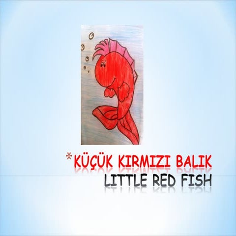 Little red fish | PPT