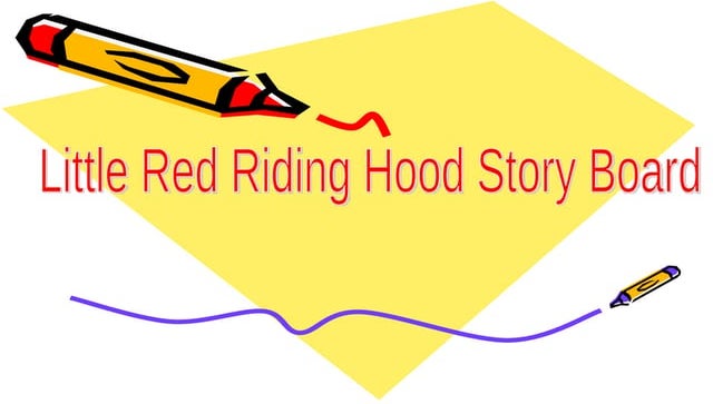 Little Red Riding Hood Story Board
