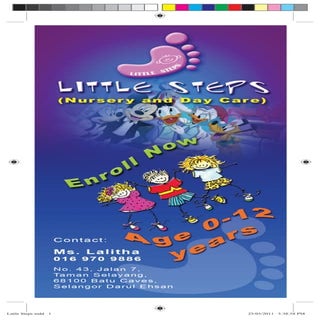 Little steps brochures | PDF