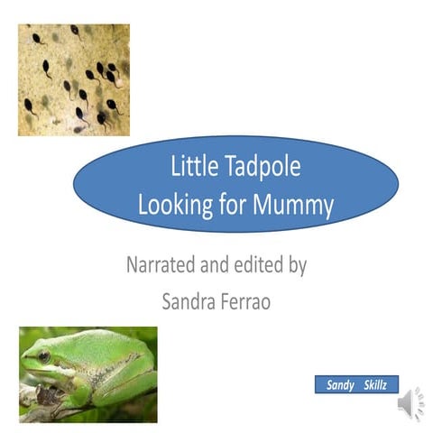 Little tadpole looking for mummy | PPTX