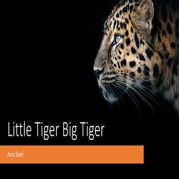 Little tiger big tiger | PPT